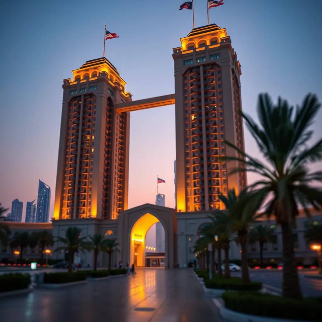 Exploring the Architectural Beauty of Dubai's City Gate Towers